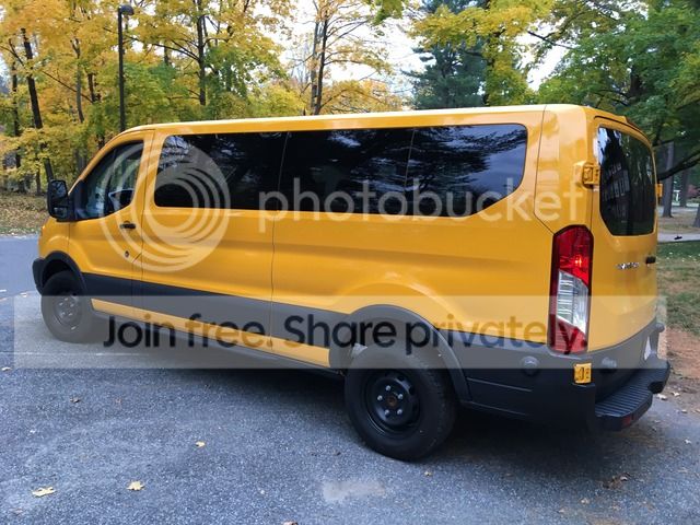 Saw a Bright Yellow DHL High Roof Transit Today | Ford Transit USA Forum